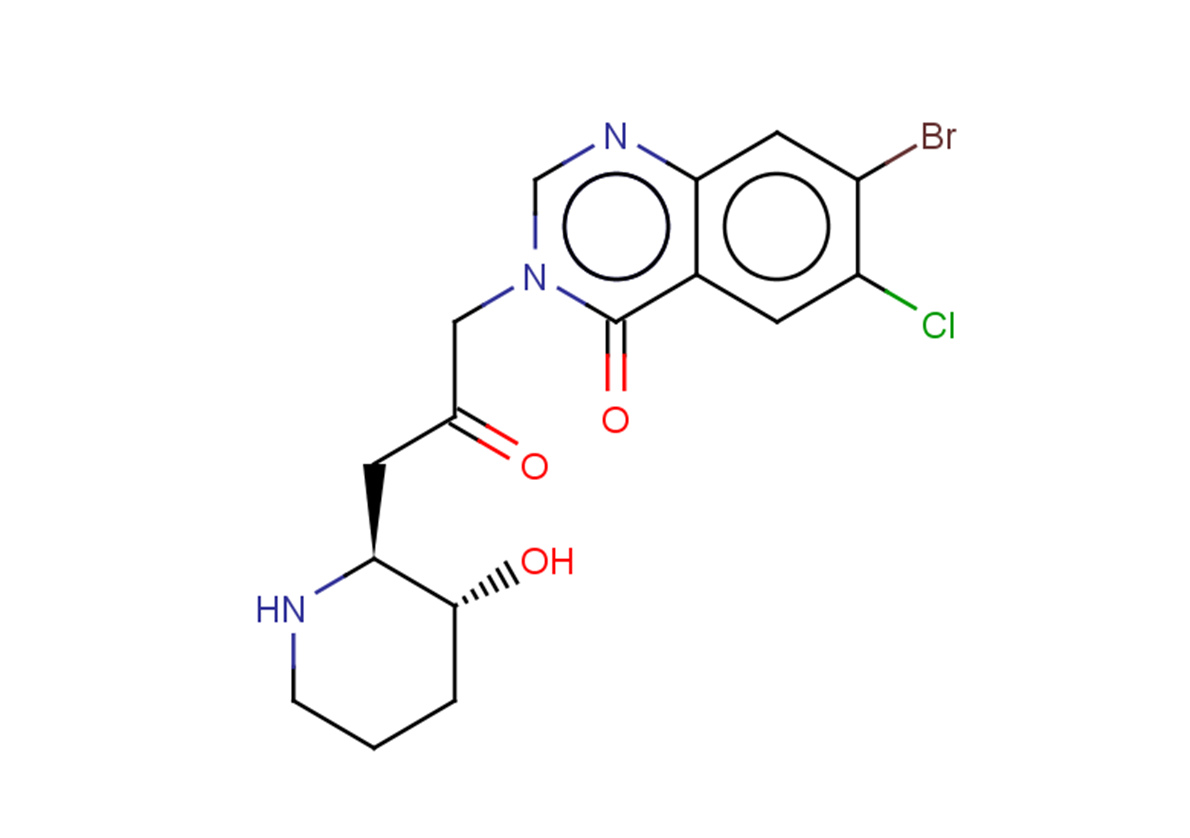 Halofuginone | Calcium Channel | DNA/RNA Synthesis | Sodium Channel | TGF-beta/Smad | Parasite ...