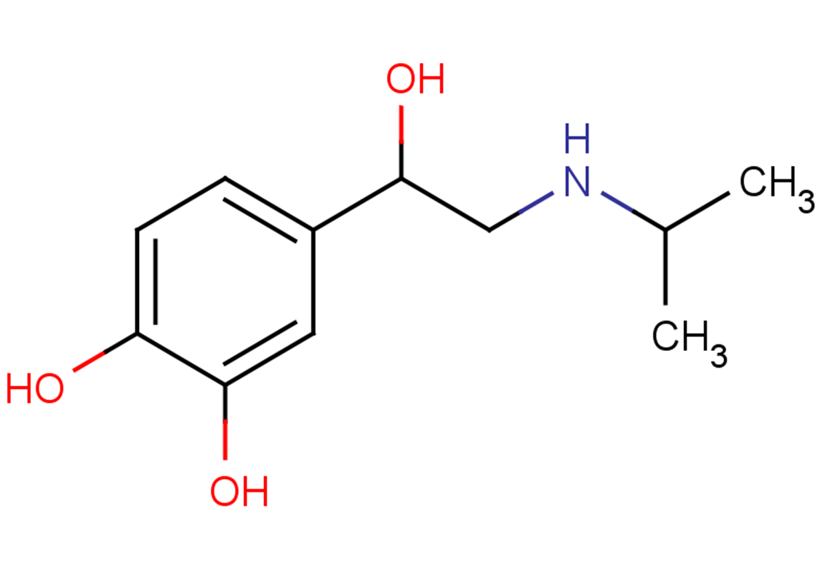 Isoproterenol | Endogenous Metabolite | Adrenergic Receptor | TargetMol