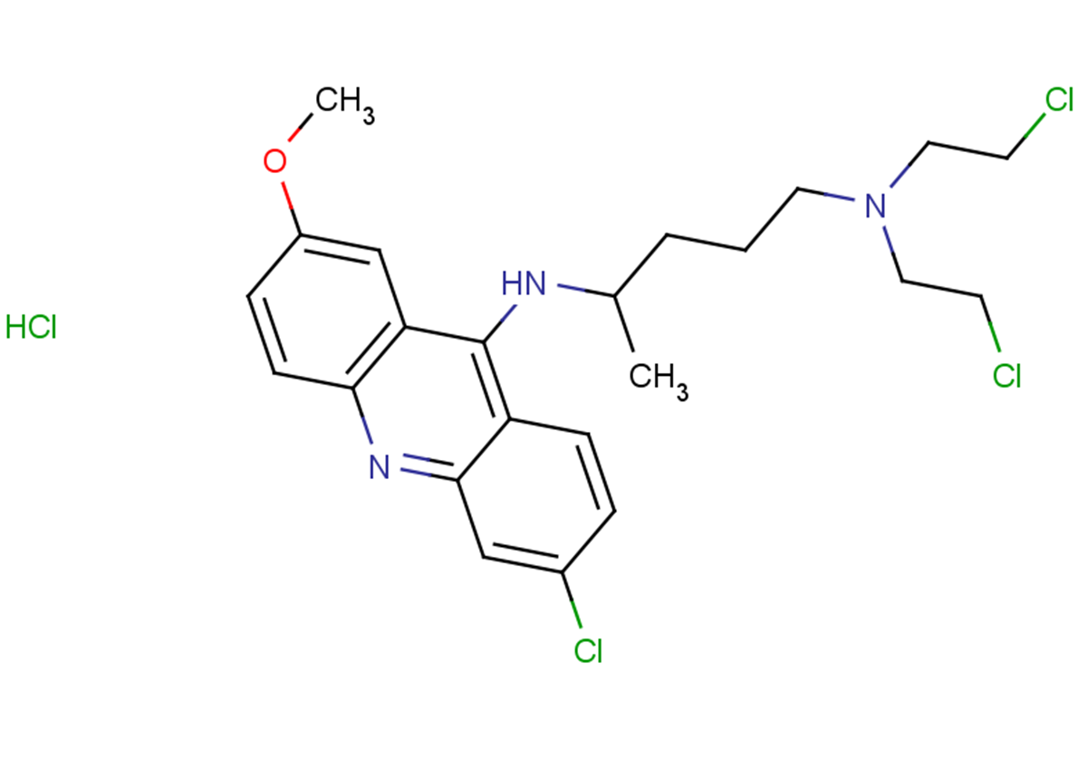 Quinacrine mustard hydrochloride | Autophagy | TargetMol