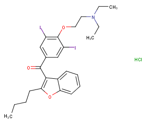 Amiodarone hydrochloride | Potassium Channel | Adrenergic Receptor ...