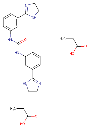 Imidocarb dipropionate | Antibiotic | Parasite | TargetMol