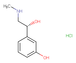 Phenylephrine hydrochloride | Endogenous Metabolite | Adrenergic ...