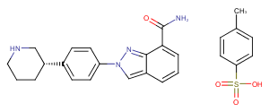 Niraparib tosylate | Apoptosis | PARP | TargetMol