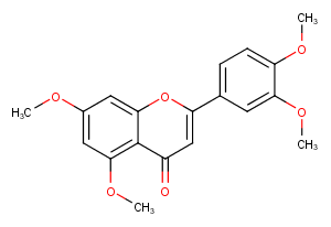 5,7,3',4'-Tetramethoxyflavone | Antifungal | Parasite | Antibacterial ...