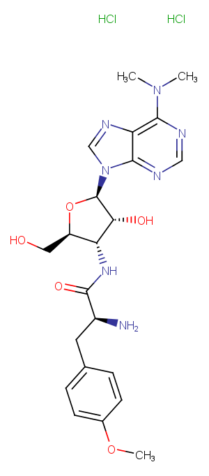 Puromycin dihydrochloride | ribosome | DNA/RNA Synthesis ...
