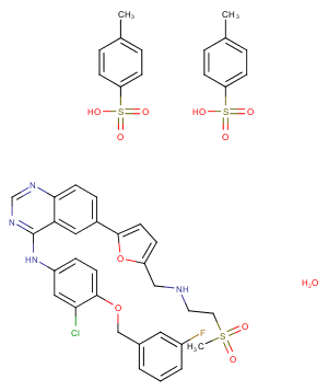 Lapatinib ditosylate monohydrate | EGFR | Ferroptosis | Autophagy ...