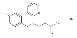 Chloropyramine hydrochloride | FAK | VEGFR | Histamine Receptor | TargetMol
