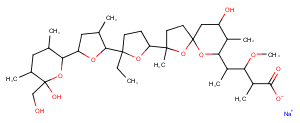 Monensin sodium salt | Sodium Channel | Antibacterial | Antibiotic ...