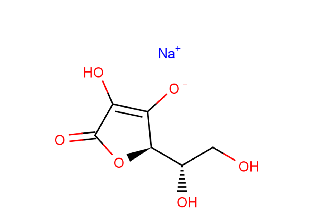 L-Ascorbic acid sodium salt | Apoptosis | Endogenous Metabolite | Inhibitor | Reactive Oxygen ...