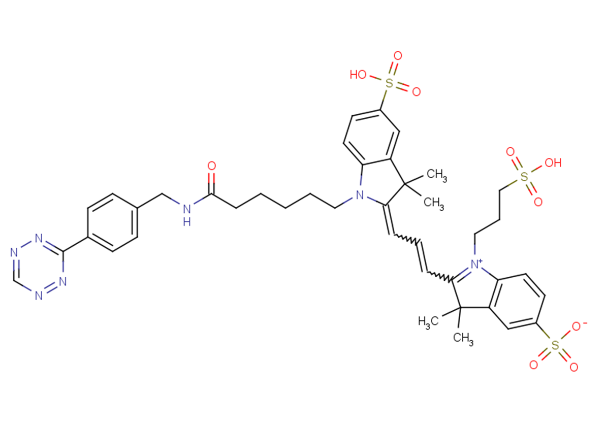 Sulfo-Cy3-Tetrazine | TargetMol