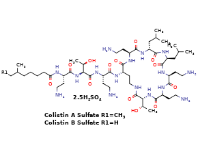Colistin sulfate (1066-17-7 free base) - Antibacterial | Antibiotic ...