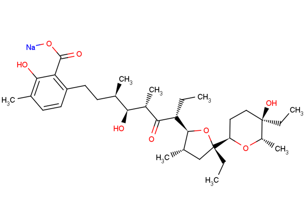 Lasalocid sodium | Autophagy | Antibiotic | Antibacterial | TargetMol
