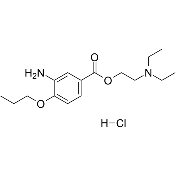 Proparacaine hydrochloride | Apoptosis | Sodium Channel | TargetMol