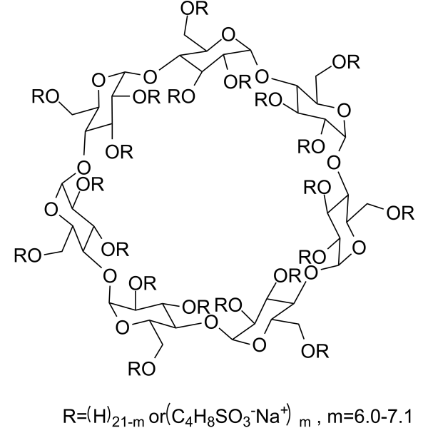 SBE-β-CD | Inhibitor | TargetMol SBE-β-CD | Inhibitor | TargetMol