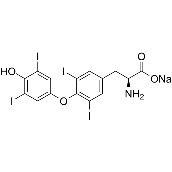 L-Thyroxine sodium | Thyroid hormone receptor(THR) | TargetMol