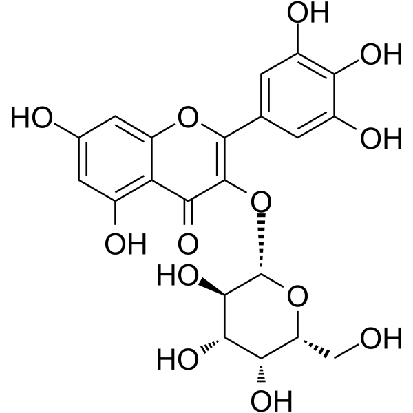 Myricetin 3-O-galactoside - PARP | NOS | Inhibitor