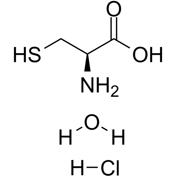 L-Cysteine hydrochloride hydrate | Inhibitor | Endogenous Metabolite ...