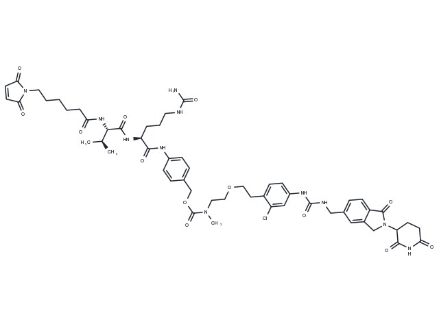 MC-VC-PABC-amide-PEG1-CH2-CC-885 | TargetMol