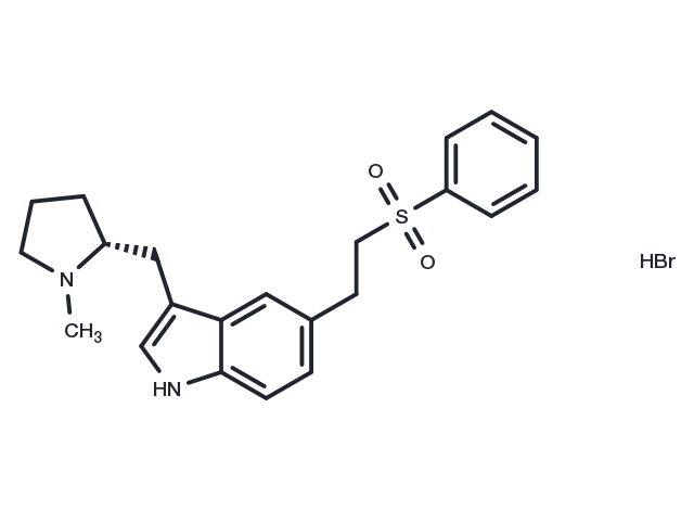 Eletriptan hydrobromide | 依来曲普坦氢溴酸盐 | TargetMol