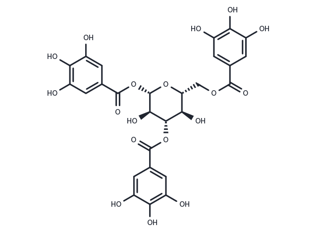 1,3,6-Tri-O-galloyl-beta-D-glucose | TargetMol