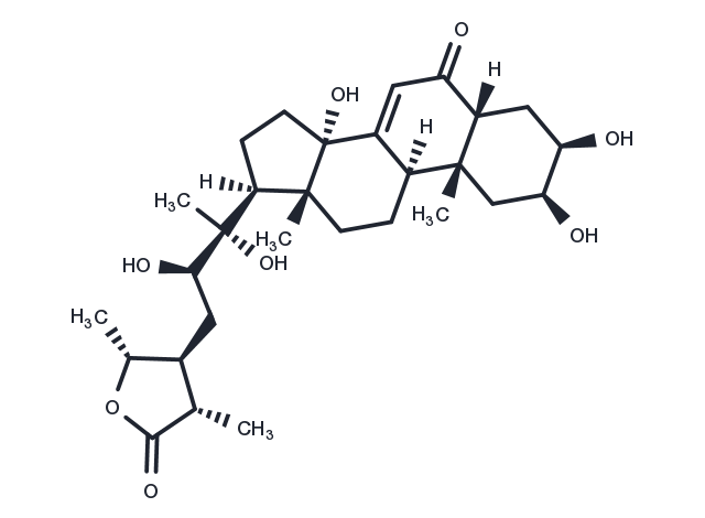 Cyasterone | 杯苋甾酮 | TargetMol
