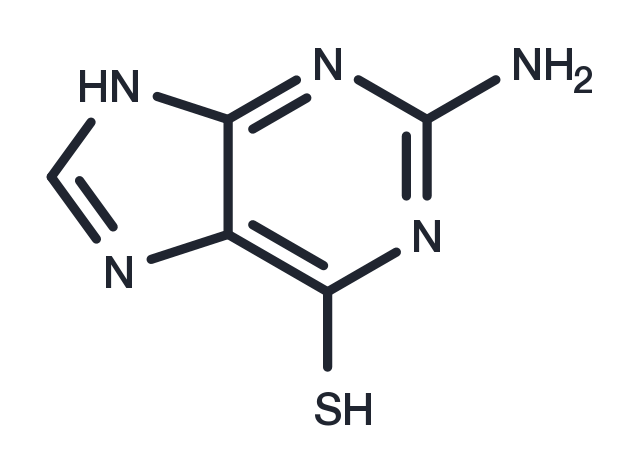 6-Thioguanine | Apoptosis | DNA Methyltransferase | SARS-CoV ...