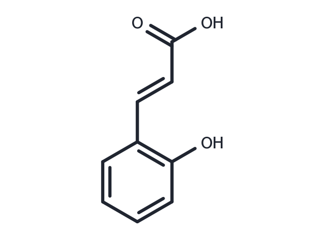 2-Hydroxycinnamic acid | (E)-3-(2-羟基苯基)丙烯酸 | TargetMol