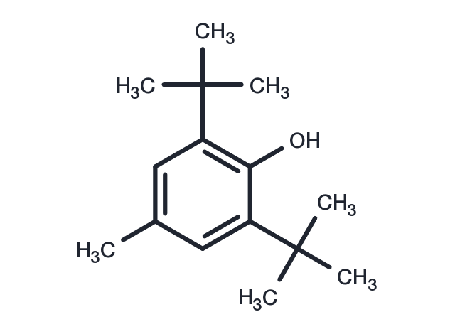 Butylated hydroxytoluene | 2,6-二叔丁基对甲酚 | TargetMol