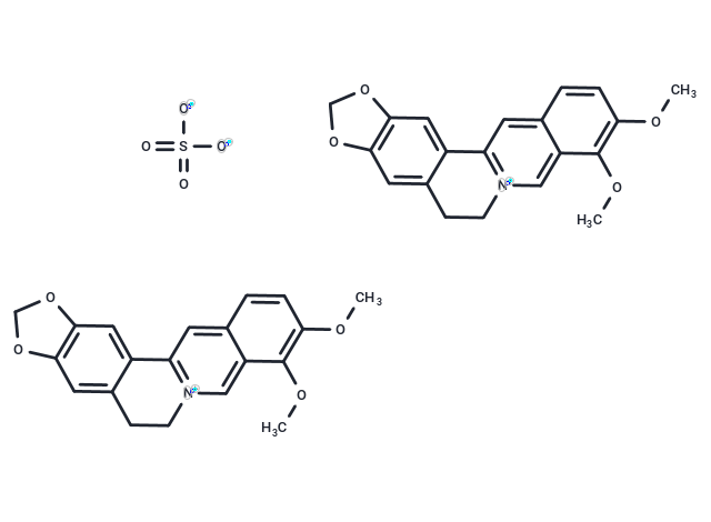 Berberine sulfate | 硫酸小檗碱 | TargetMol
