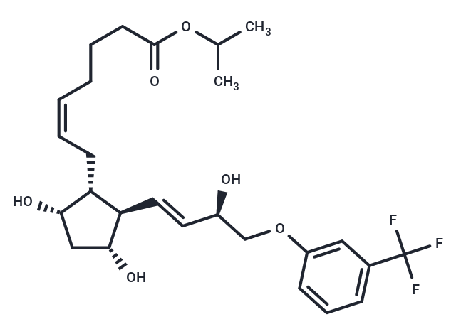 Travoprost | Prostaglandin Receptor | TargetMol
