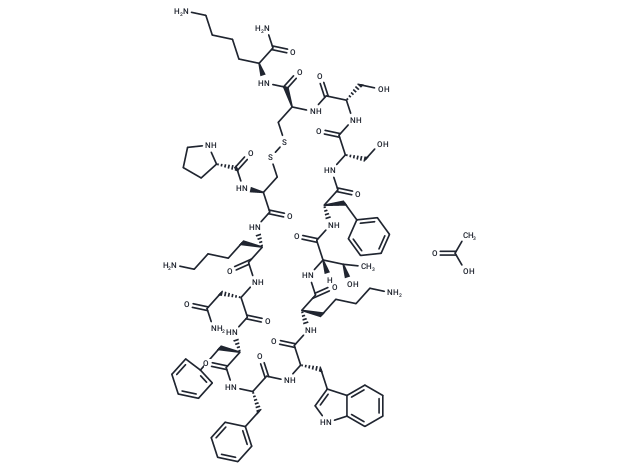 Cortistatin-14 acetate | Somatostatin | TargetMol
