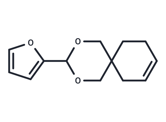 2,4-Dioxaspiro(5.5)undec-8-ene, 3-(2-furanyl)- | Serine Protease ...