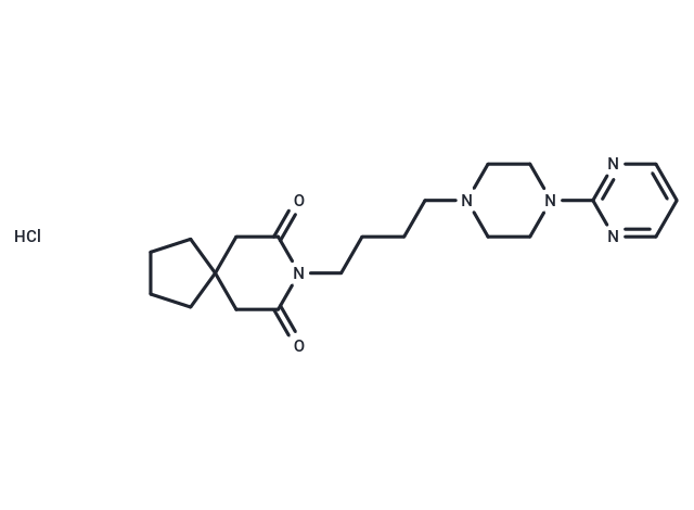 Buspirone hydrochloride | 5-HT Receptor | Dopamine Receptor | TargetMol