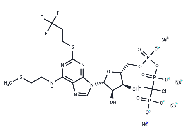 cangrelor tetrasodium | 坎格雷洛四钠盐 | TargetMol
