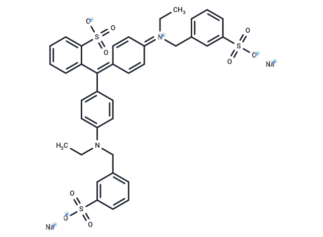 Brilliant Blue FCF | 食用色素亮蓝 | TargetMol