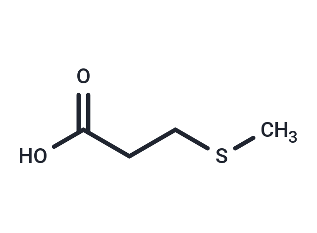 3-(Methylthio)propionic acid | Inhibitor | Antifungal | Endogenous ...