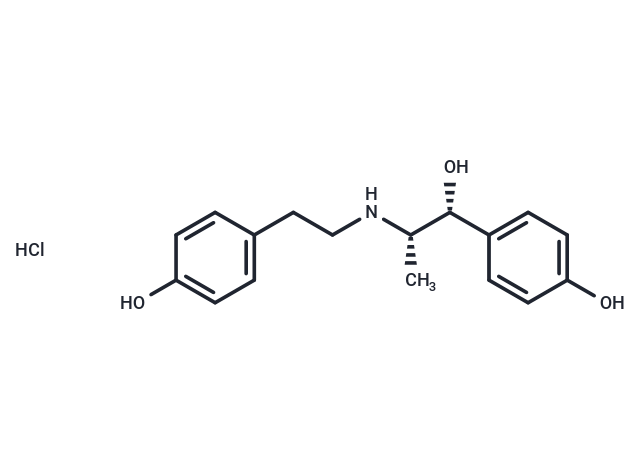 Ritodrine hydrochloride | Adrenergic Receptor | TargetMol