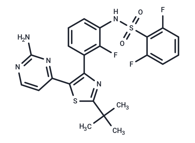 Dabrafenib | GSK2118436A | 达拉非尼 | Raf 抑制剂 | TargetMol