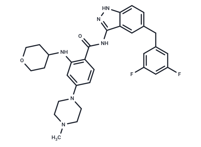 Entrectinib | RXDX-101 | 恩曲替尼 | Trk/ROS1/ALK 抑制剂 | TargetMol