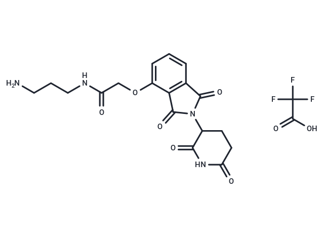 Thalidomide-O-amido-C3-NH2 TFA | E3 Ligase Ligand-Linker Conjugate ...