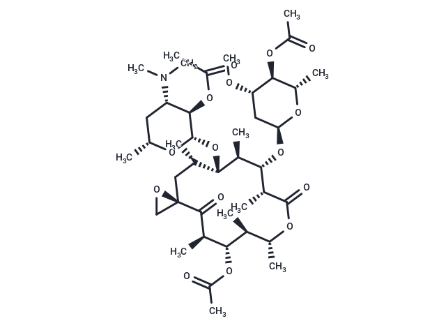Troleandomycin | CYP3A抑制剂 | Macrolide-antibiotics | TargetMol