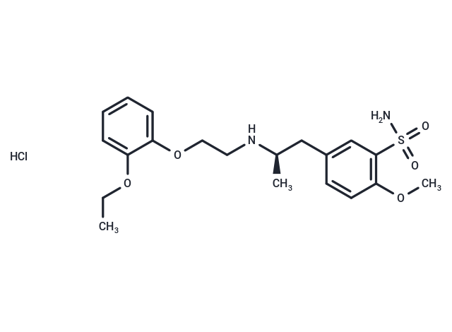 Tamsulosin hydrochloride | Adrenergic Receptor | TargetMol