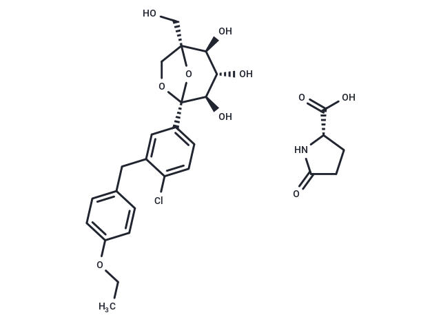Ertugliflozin L-pyroglutamic acid | Inhibitor | SGLT | TargetMol