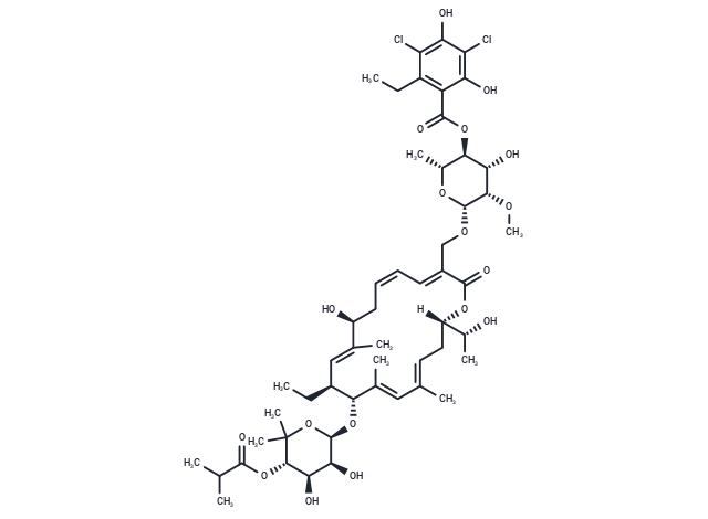 Fidaxomicin | Apoptosis | DNA/RNA Synthesis | Antibacterial ...