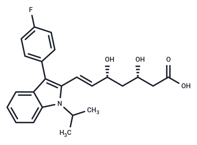 Fluvastatin | HMG-CoA Reductase | TargetMol