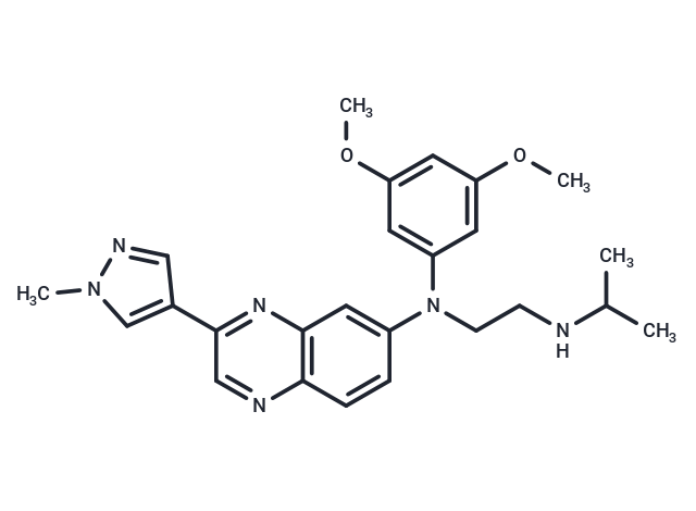 Erdafitinib | JNJ-42756493 | 厄达替尼 | FGFR 抑制剂 | TargetMol