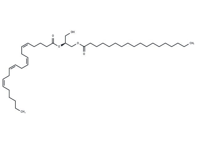 1-Stearoyl-2-arachidonoyl-sn-glycerol | 化合物 T40757 | TargetMol