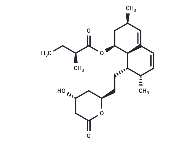 Lovastatin | MK-803 | 洛伐他汀 | HMG-CoA 还原酶抑制剂 | TargetMol