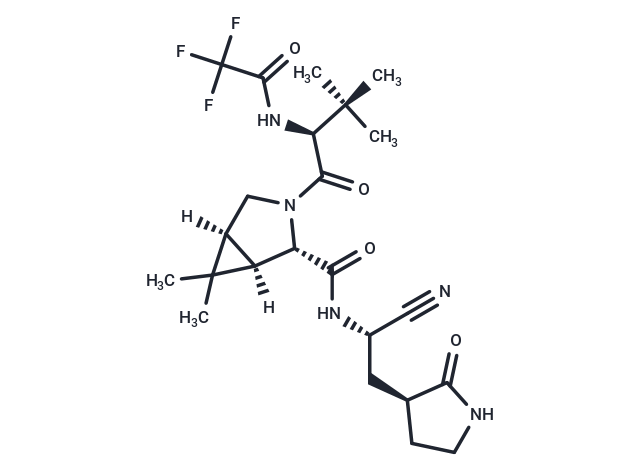 Nirmatrelvir | PF-07321332 | 帕罗韦德 | 3CLPRO 抑制剂 | TargetMol