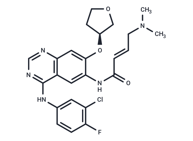 Afatinib | BIBW 2992 | 阿法替尼 | EGFR 家族抑制剂 | 抗肿瘤 | TargetMol
